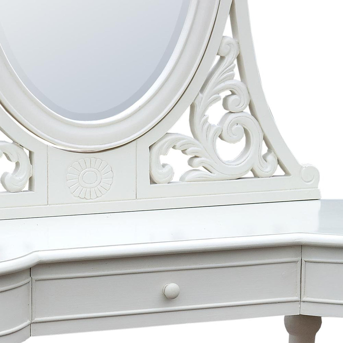 Antique White Dressing Table | Chic Furnishings – Chic Furnishings Ltd